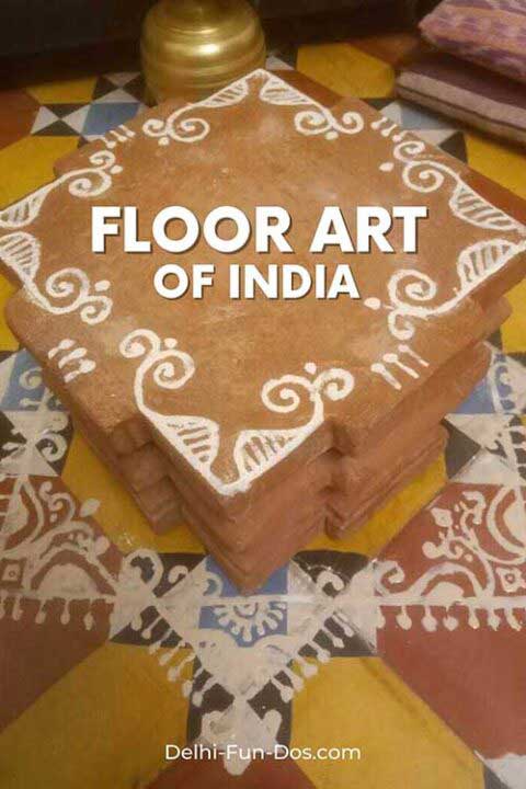 Floor Paintings Of India | Delhi-Fun-Dos.com